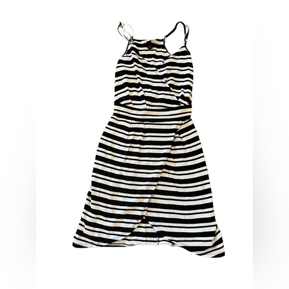 Universal Thread | Dresses | Universal Thread Black White Striped ...